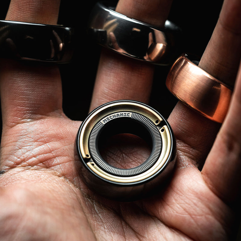 LAUTIE Mechanic-C Ring Spinner – Spy Wars Series EDC Fidget Ring | TRB ...