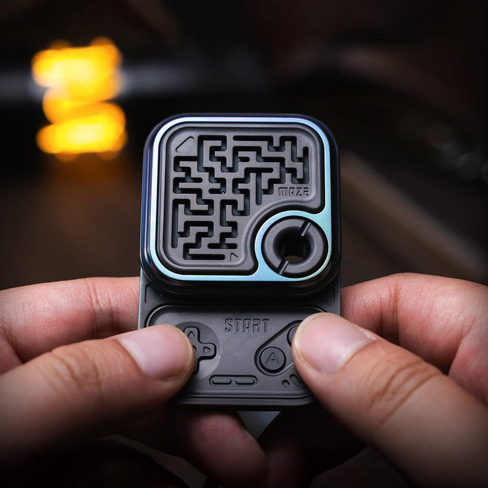 01EDC Maze Block – Fidget Slider for Focus & Tactile Play | TRB Creation