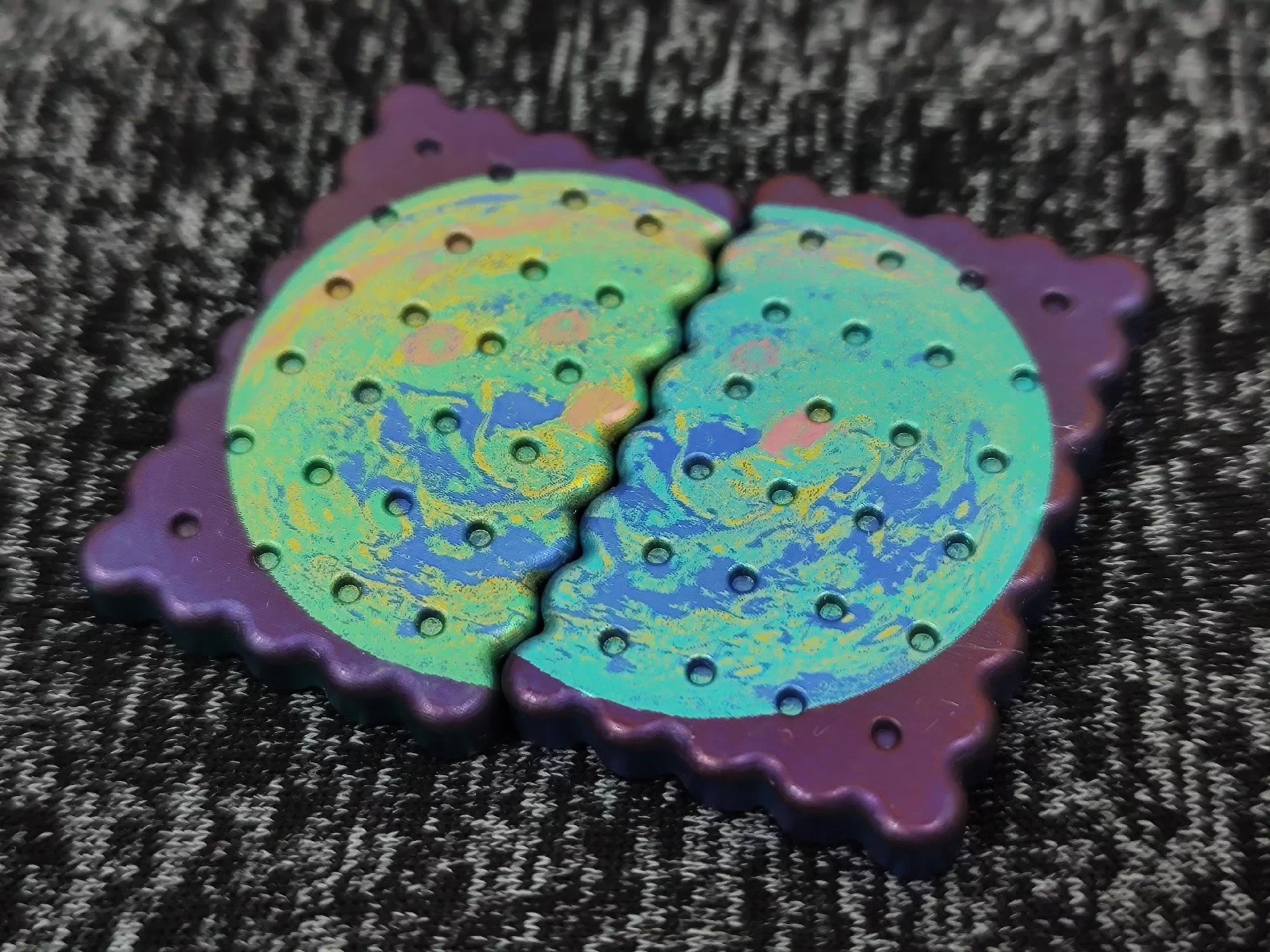 Clown Orange Biscuit Slider pre-owned