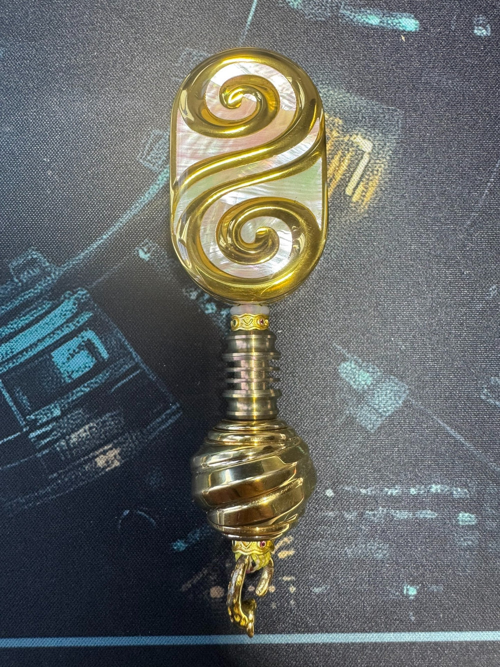 Ripple 2.0 Rain | CNC-Machined EDC Fidget Toy