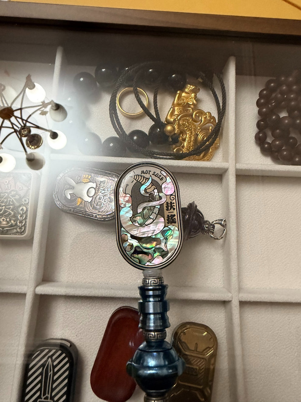 MOT Groove Pro-Fu Yao Titanium Walnut Brown | TRB-creation