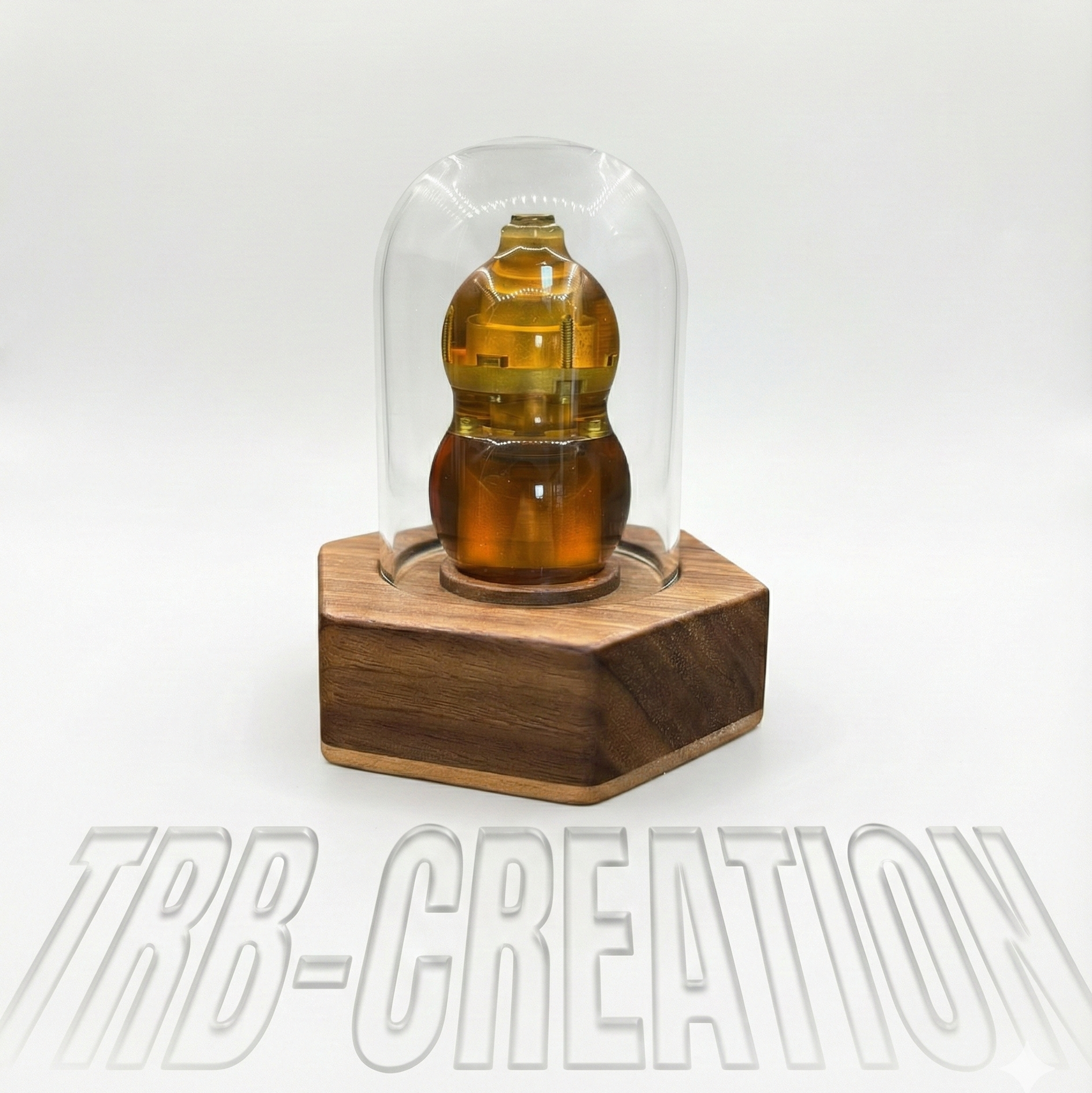 MOT Gourd Wooden Display Case - TRB Creation – TRB Creation